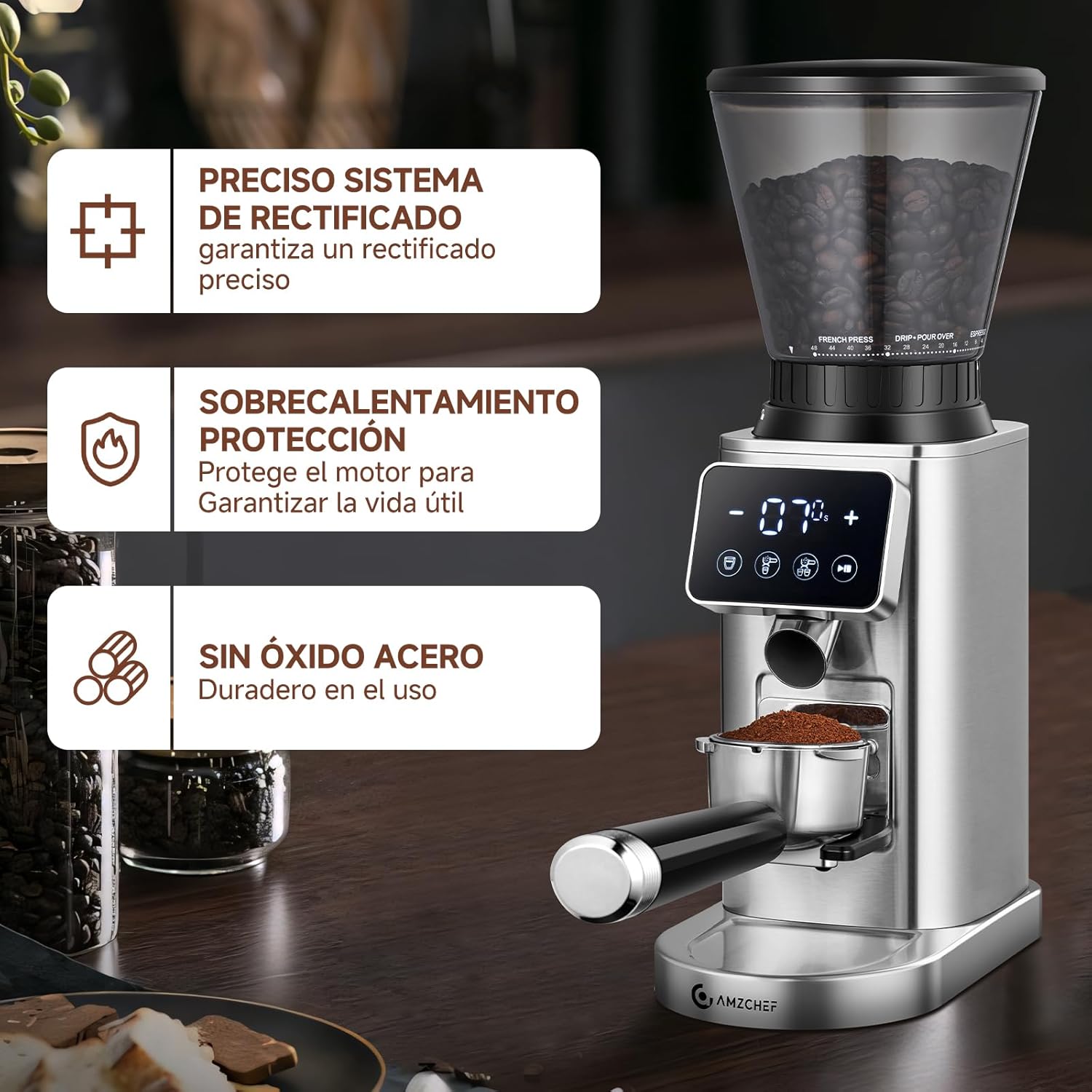 Mejores Molinillos de Café Eléctricos 2025 | Comparativa